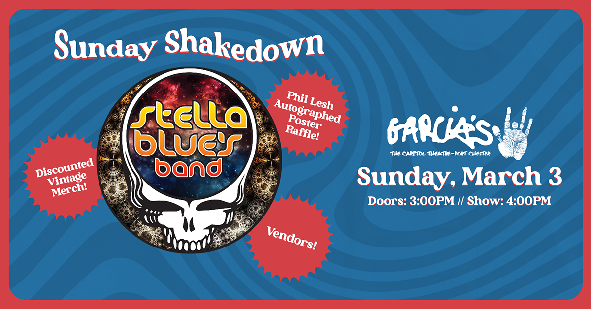 Stella Blue's Band: Sunday Shakedown | The Capitol Theatre