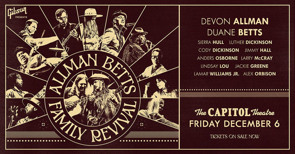 The Allman Betts Family Revival | The Capitol Theatre